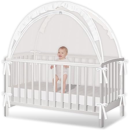 Amazon.com: Crib Tent - Crib Net to Keep Baby in, Stop Baby from ...