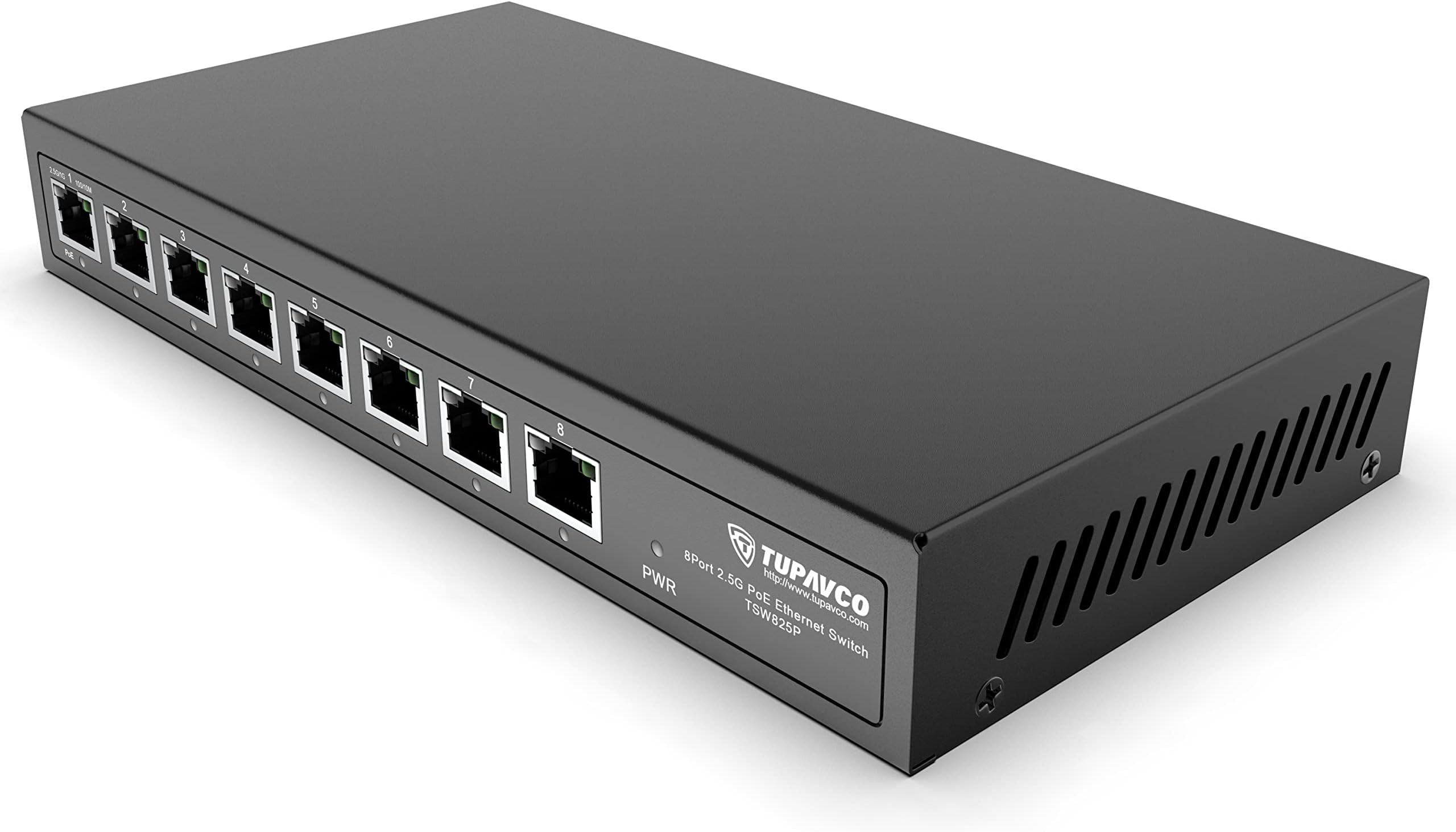 Amazon.com: 2.5GB Switch (5 Port) PoE++ for Ethernet Network - 1x90W ...