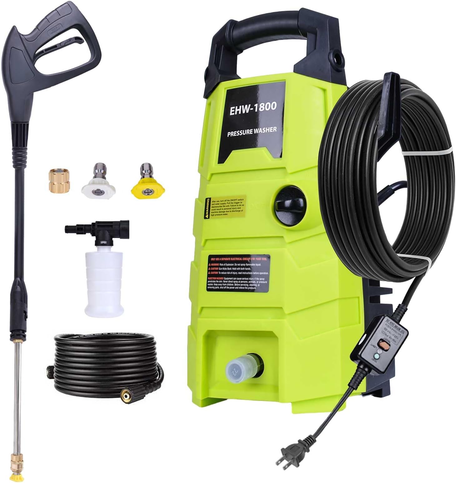 Amazon.com : Electric Pressure Washer, 32FT Hose Electric Power Washer ...