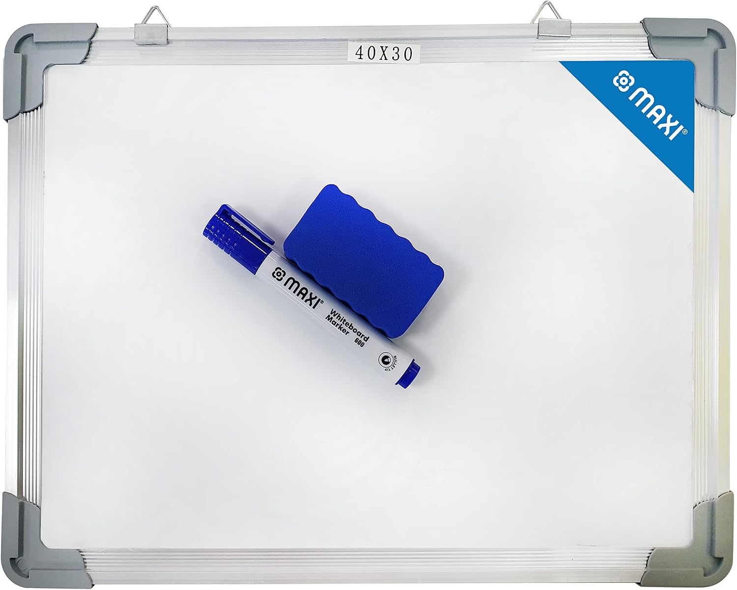 Maxi Magnetic Whiteboard/Dry Erase Board 30X40 cms With Aluminium ...
