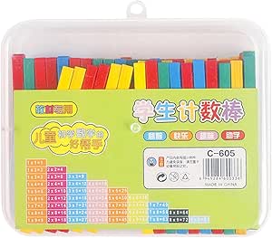 Amazon.com : Math Toys Bamboo Rods Preschool Education Early Learning ...