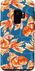 Amazon.com: Galaxy S9 Fish Tank Goldfish Pattern Aquarium Fishkeeper ...