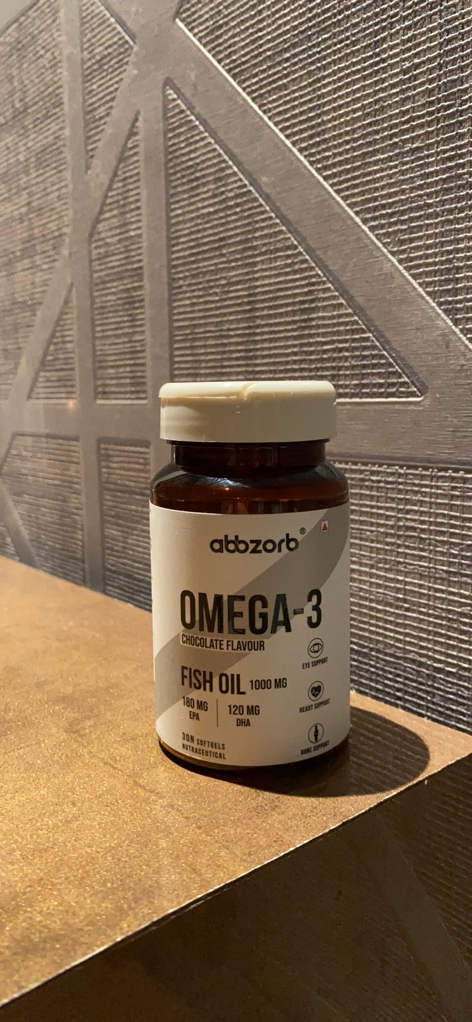 Abbzorb Omega-3 Fish Oil Capsule for Men and Women 1000mg - 30N ...