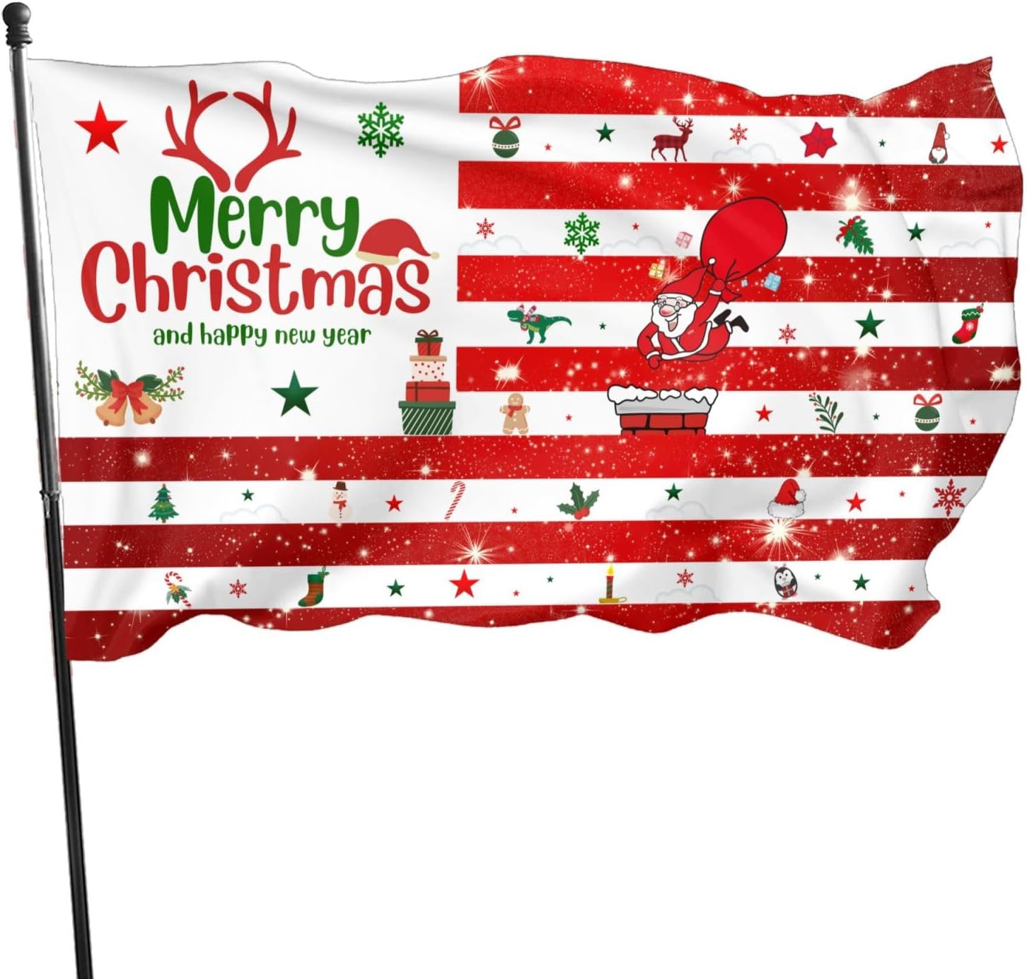 Amazon.com : Christmas Island Flag 3x5ft Poly - Perfect for Christmas ...