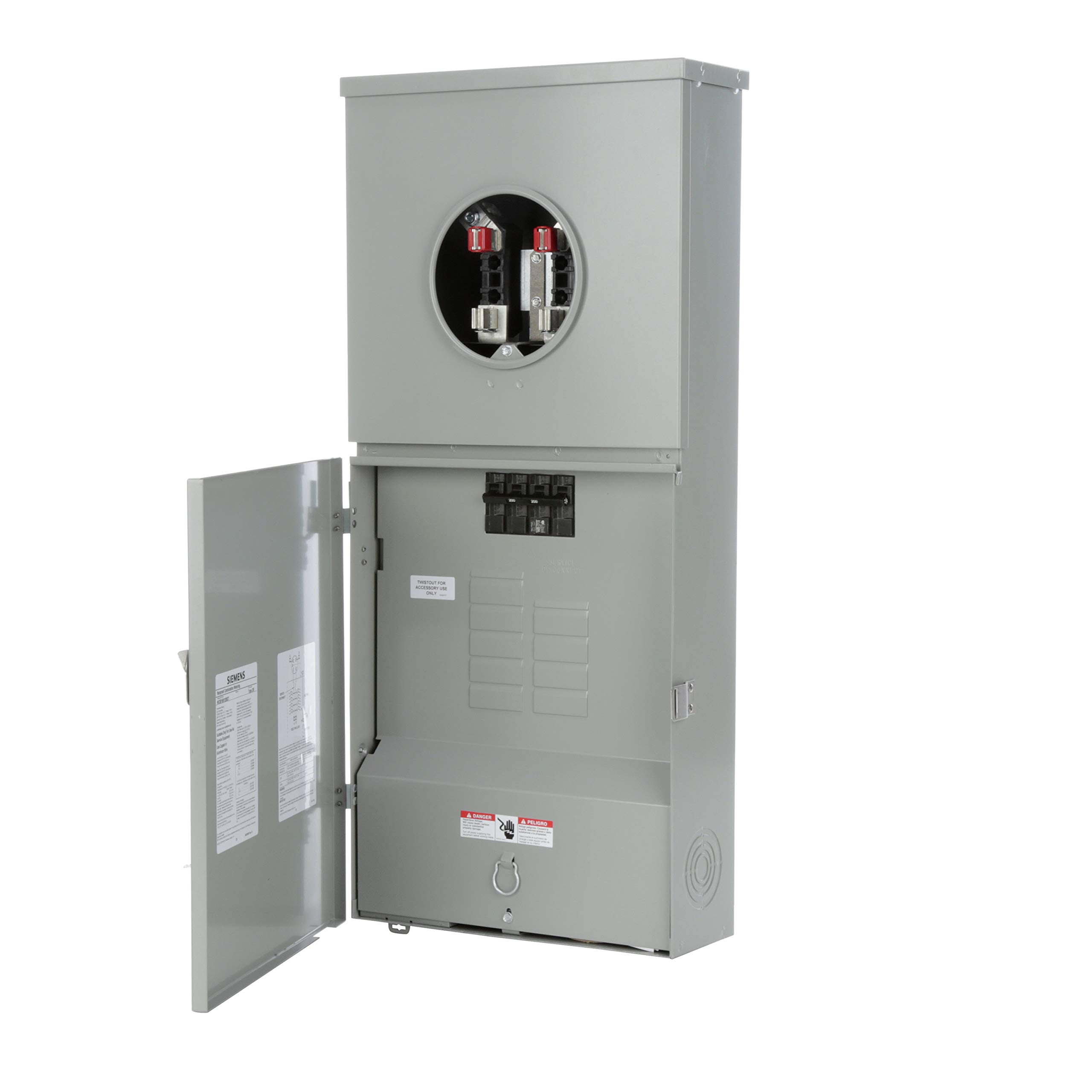 Siemens MC0816B1200CT 200A Main Panel, Grey - Circuit Breaker Panels ...