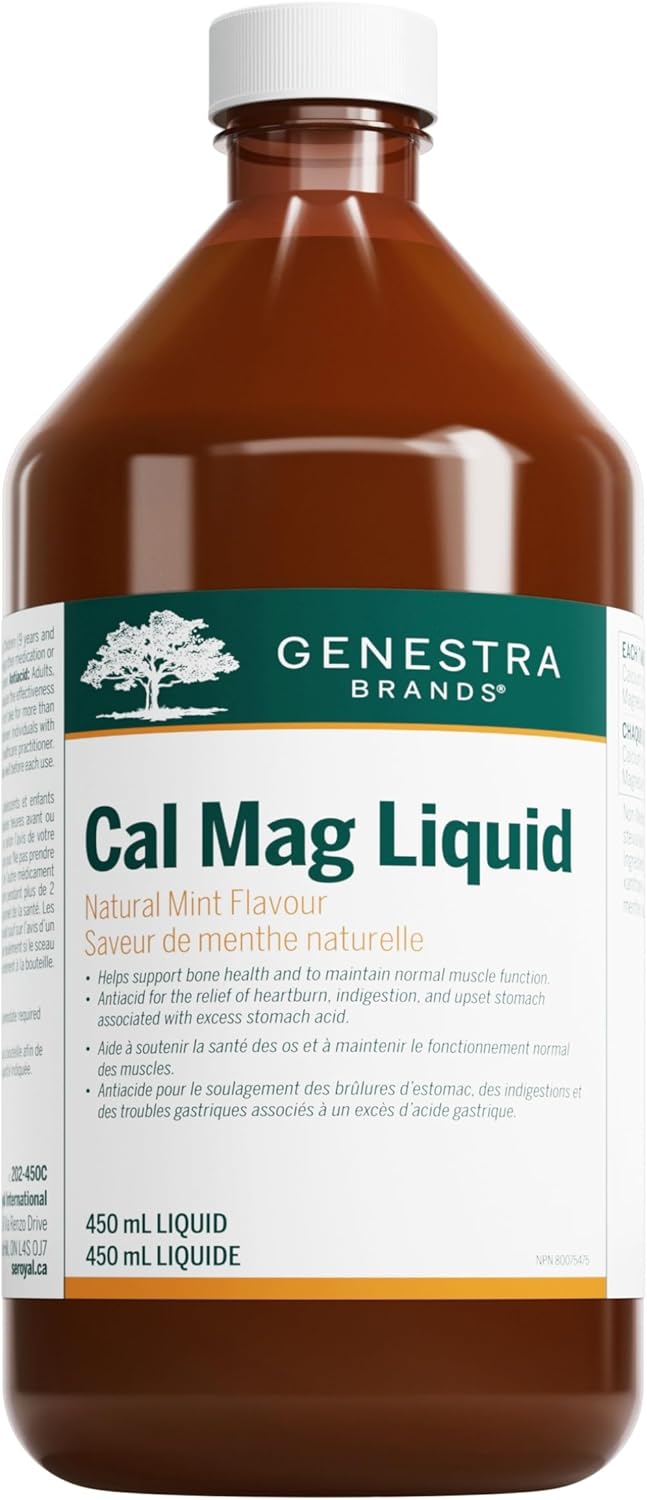 Genestra Brands Cal Mag Liquid - Calcium-Magnesium Supplement