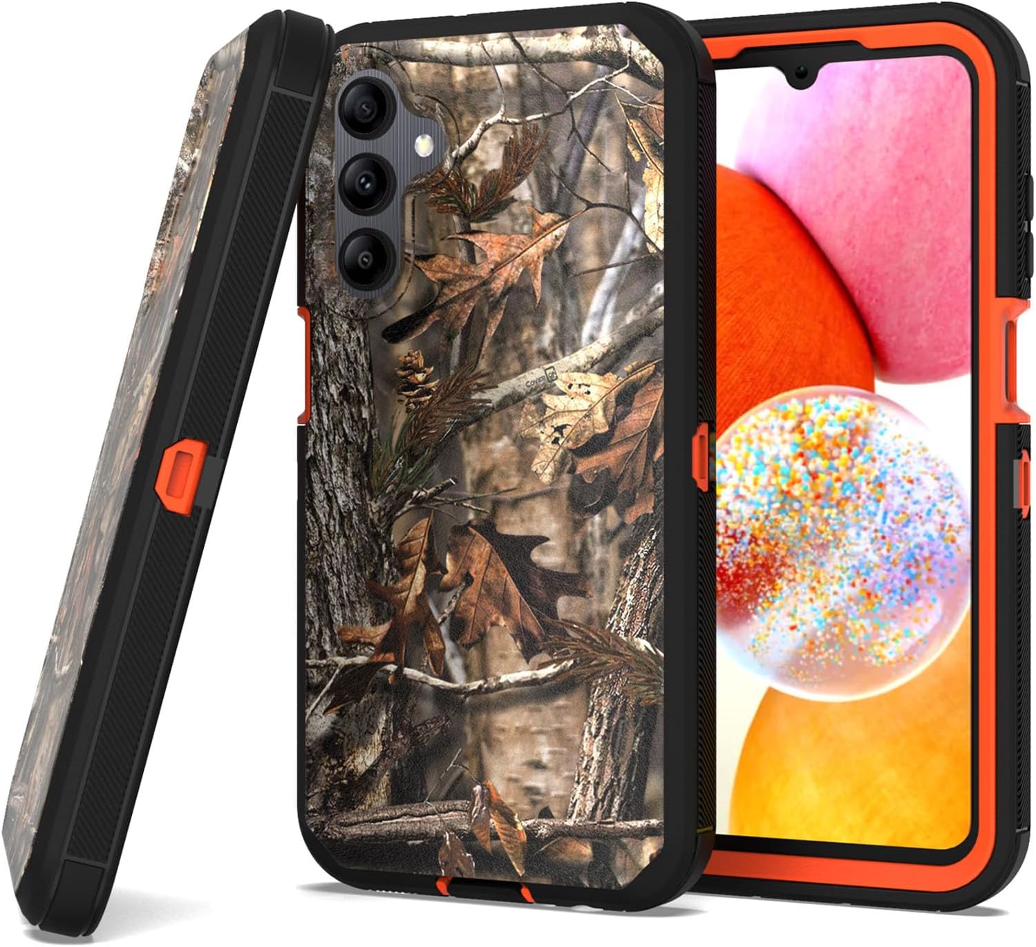 Amazon.com: CoverON Rugged Designed for Samsung Galaxy A15 Case, Heavy ...