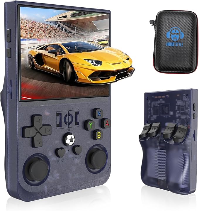 Amazon.com: R36PRO Handheld Game Console, 3.5 Inch Screen RK3326 1.5GHZ ...