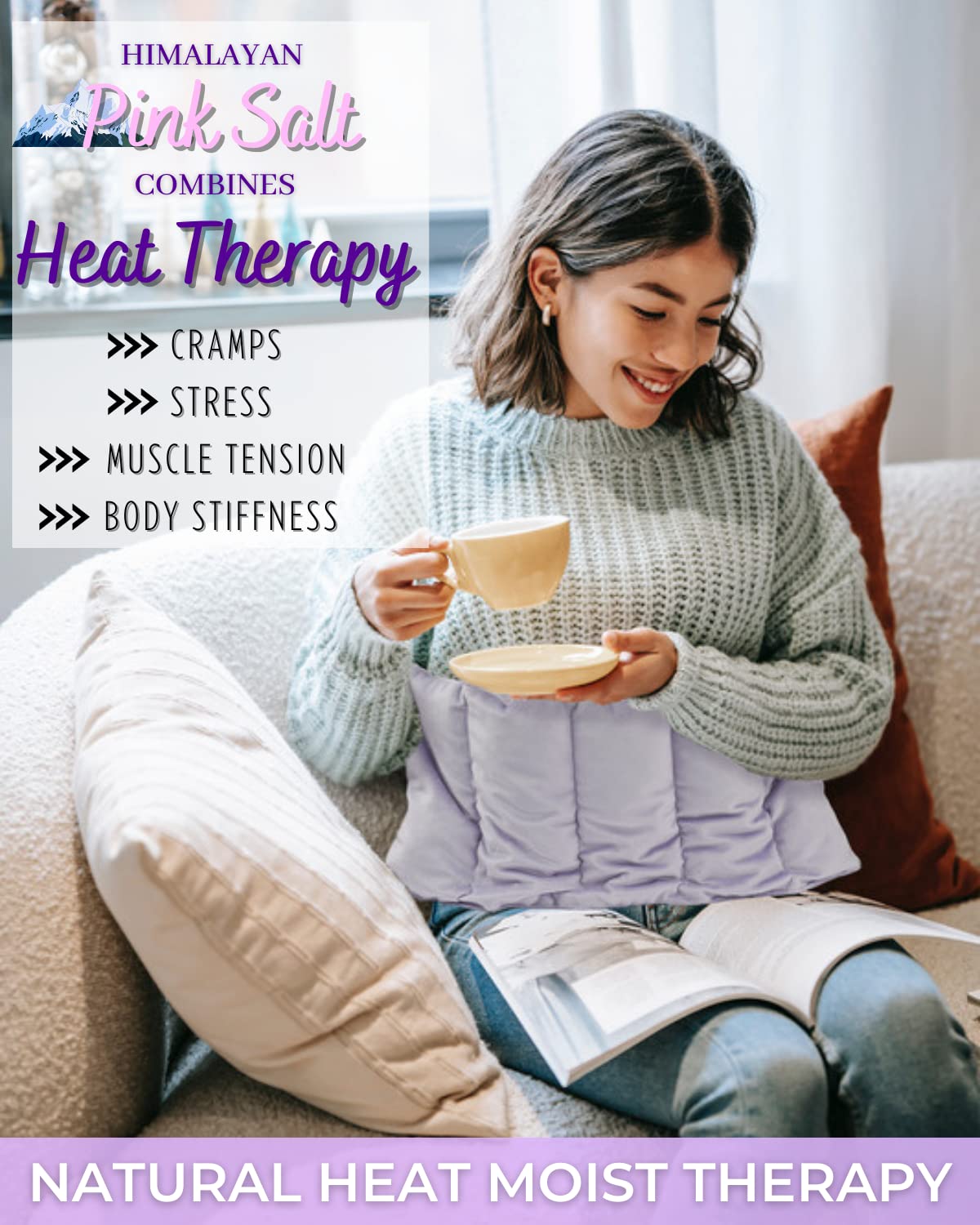 Snapklik.com : Hihealer Heating Pad Microwavable Self Care Gifts For ...