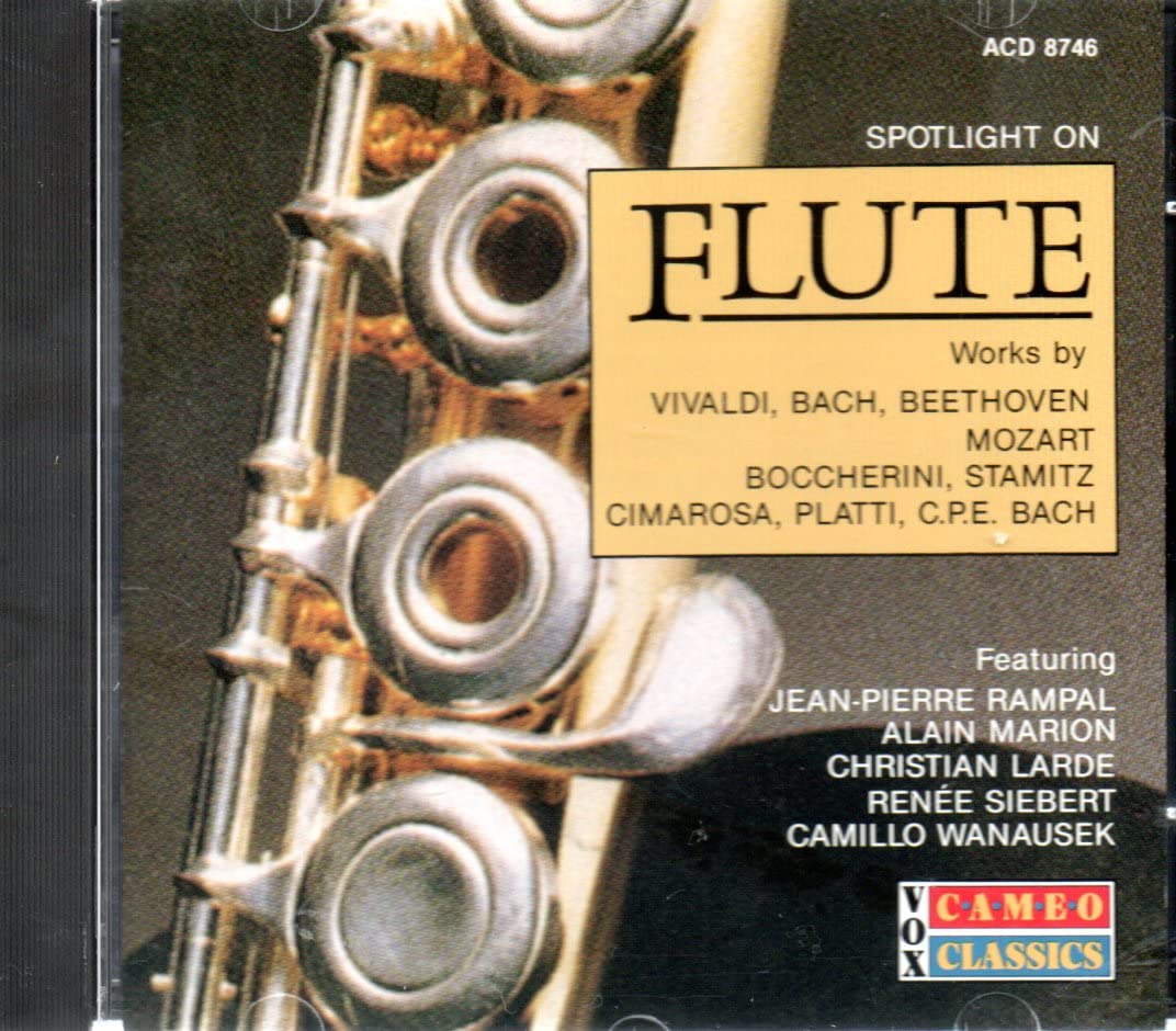 Spotlight on Flute: Spotlight On Flute, Bach/Vivaldi/Beethoven ...