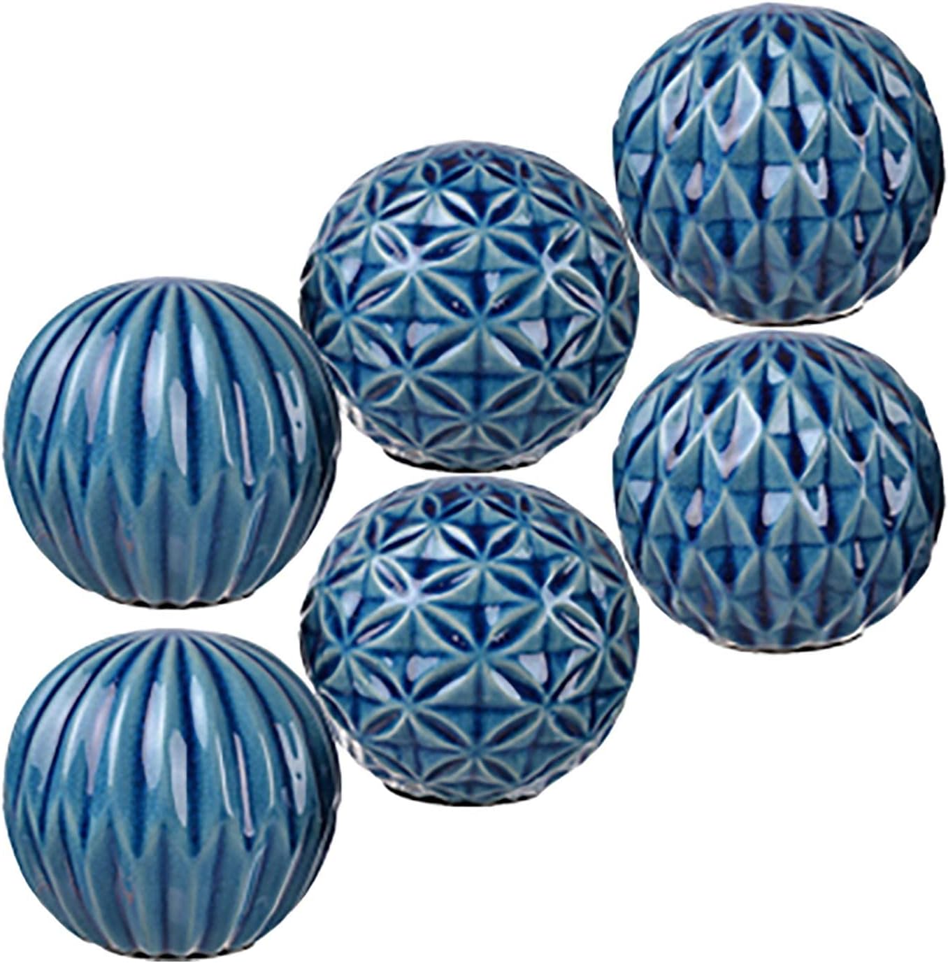 Amazon.com: A&B Home Set of 6 Decorative Orbs : Home & Kitchen