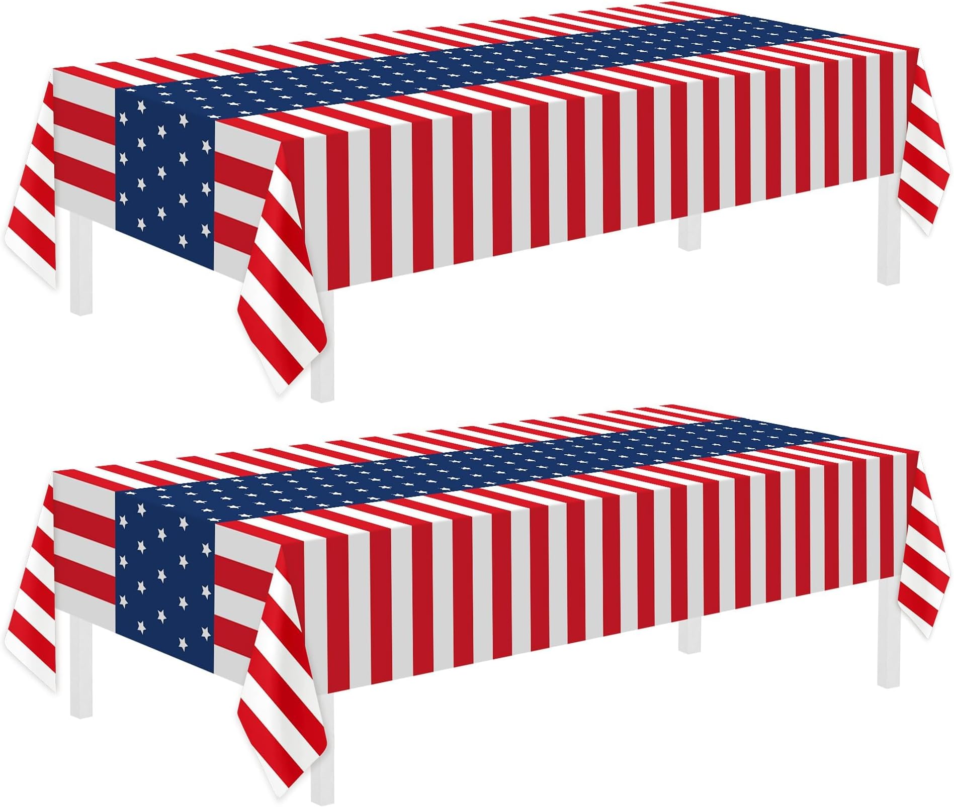 Amazon.com: Fun Express Patriotic Red Plastic 100ft Tablecloth Roll ...