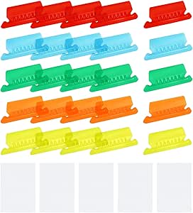 Amazon.com: uxcell Hanging File Folder Tabs, 2 Inch Insertable Tabs and ...