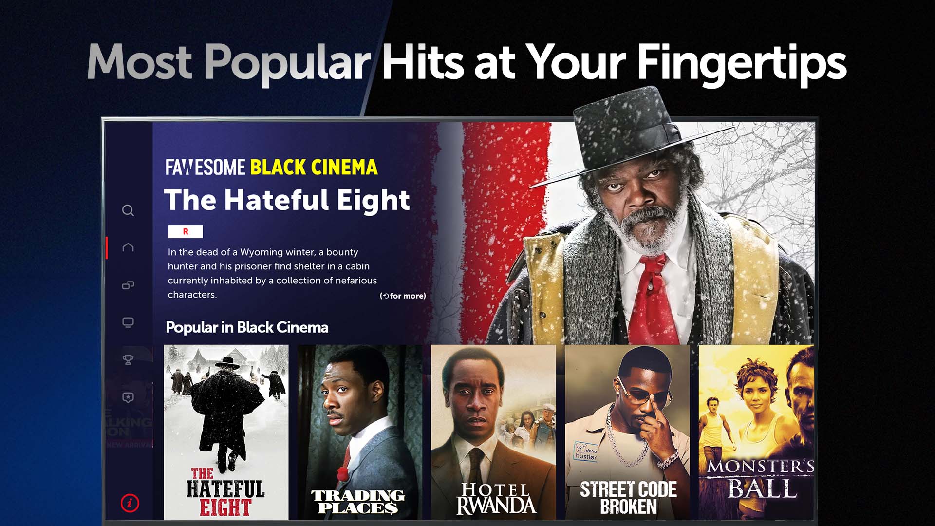 Black Cinema & TV by Fawesome - App on Amazon Appstore