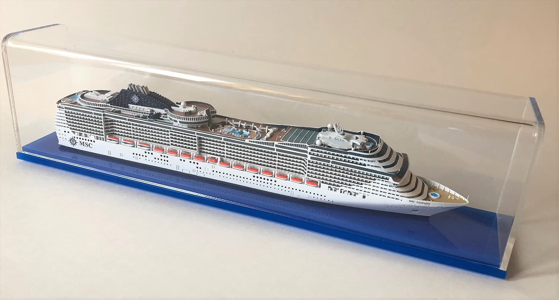 Buy MSC Fantasia Cruise Ship Model in 1:1250 Scale, Collector's Series ...
