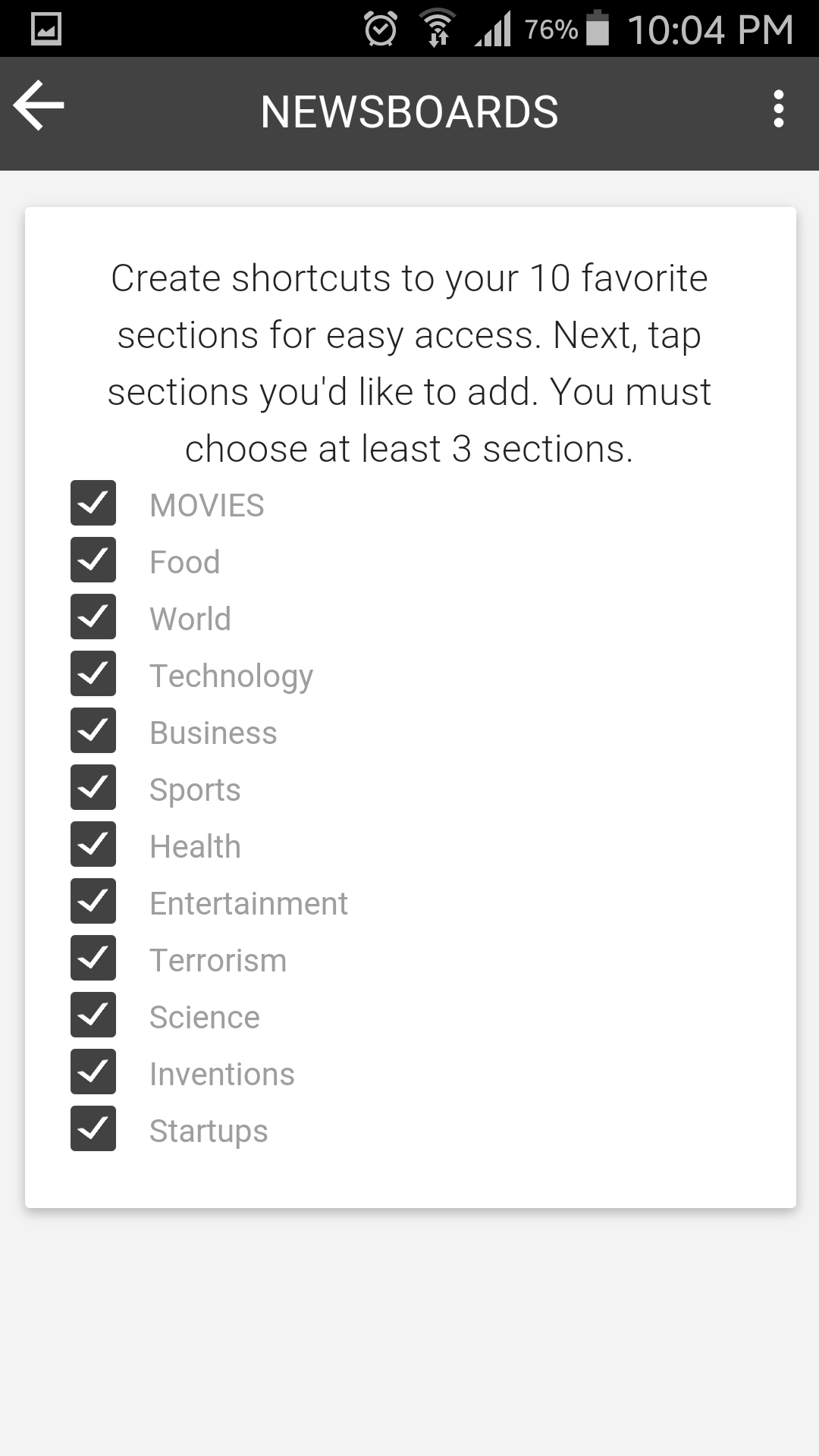 Newsboard - App on Amazon Appstore