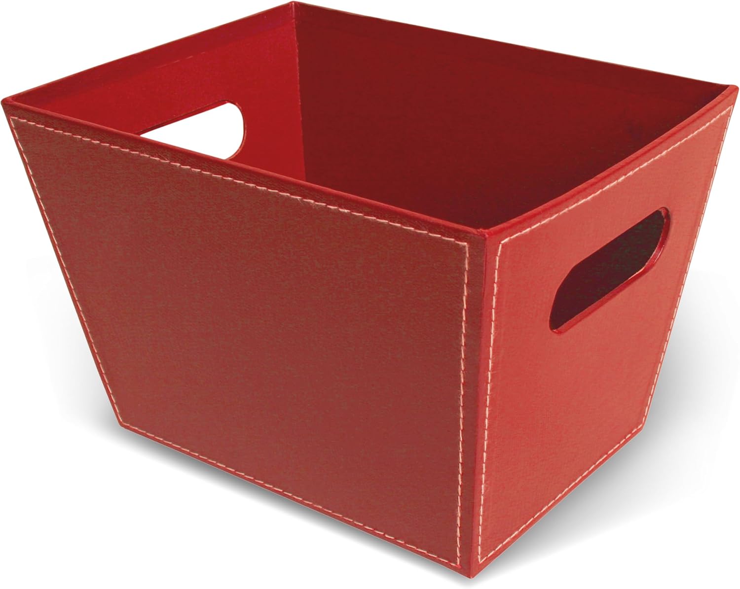 Amazon.com - Wald Imports - Red Paperboard Decorative Organizer Bins ...