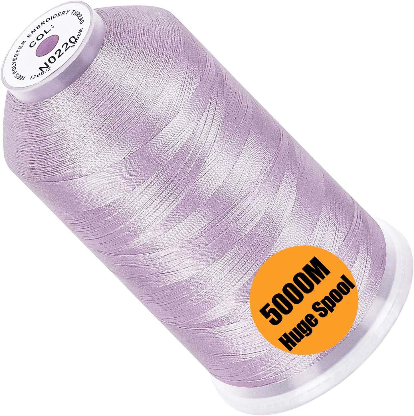 Amazon.com: New brothread - Single Huge Spool 5000M Each Polyester ...