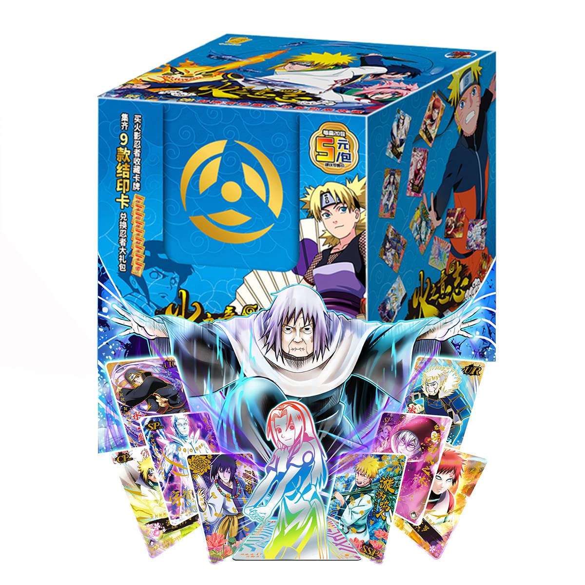 Buy Official Naruto Card Booster Box Phase 11 20 Packs of 5 Cards/Pack ...