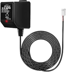 Amazon.com : 25.5V AC 650mA Sprinkler Timer Power Adapter，Replacement ...