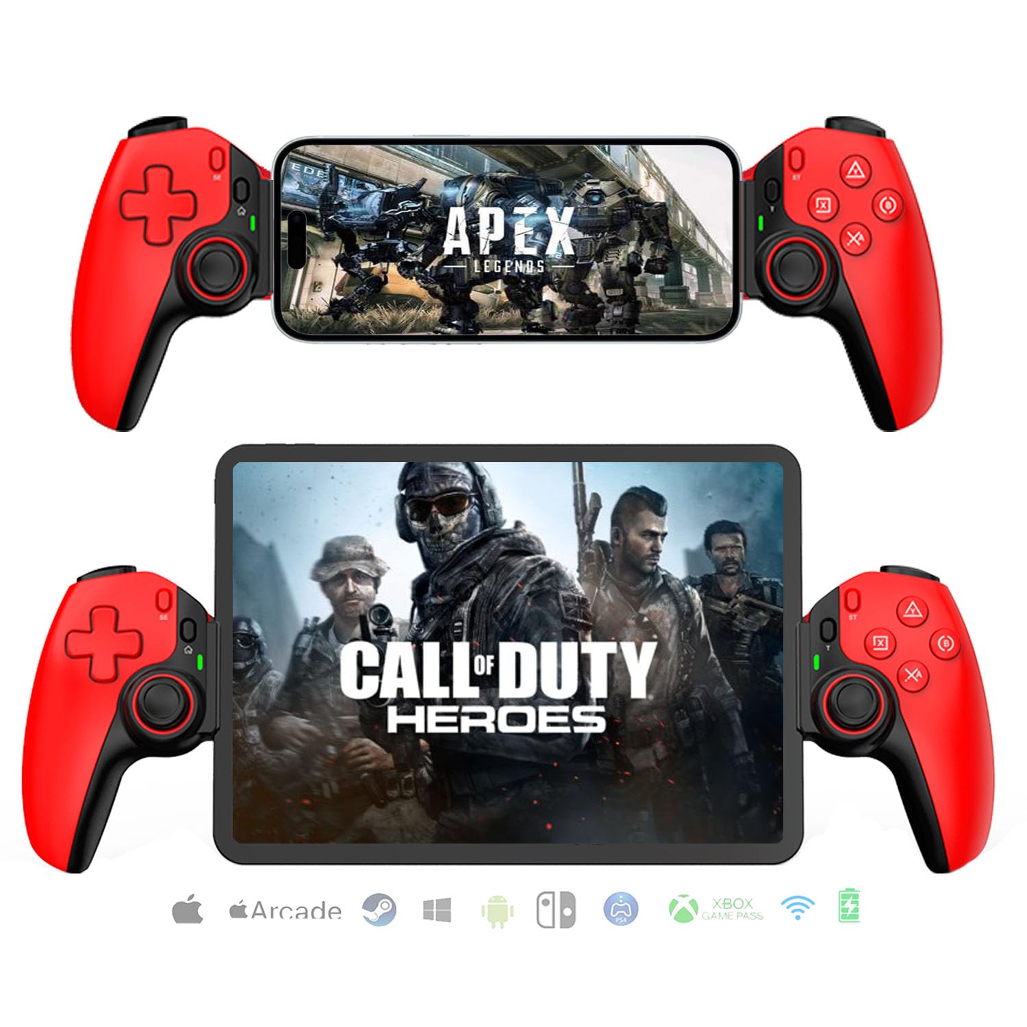 Buy Mobile Cloud Gaming Controller for iPhone 15/14, iPad, , Android/PC ...