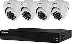 Amazon.com : Defender® Sentinel(TM)Pro Widescreen 8CH Security DVR with ...