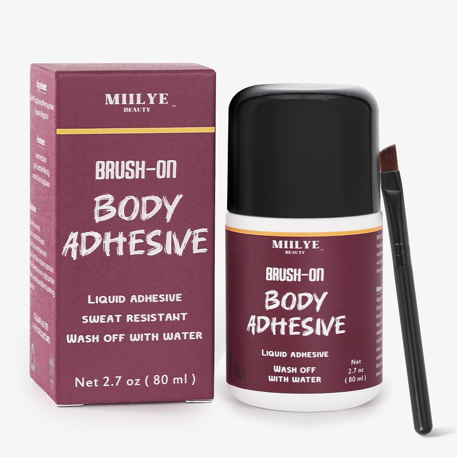 Amazon.com: Body Adhesive for Clothes and Dancers - 80ml, Sweat Proof ...