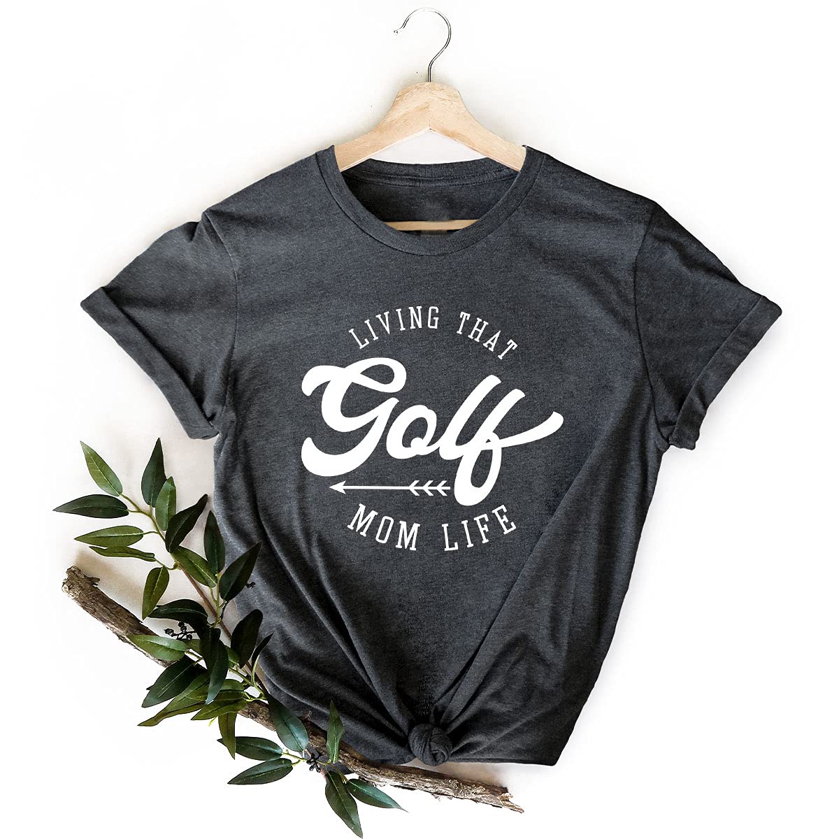 Amazon.com: FastDeliveryTees Living That Golf Mommy Life Shirt - Golf ...