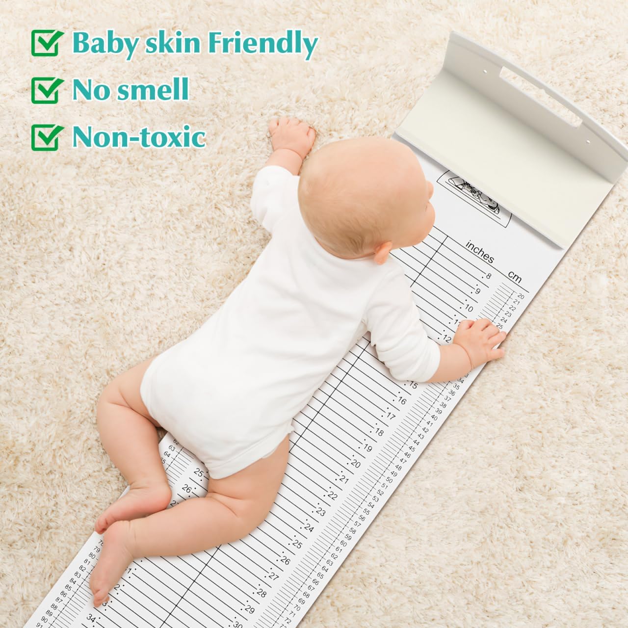 Wall Mountable Height Chart Iplusmile Baby Height Measuring Mat ...