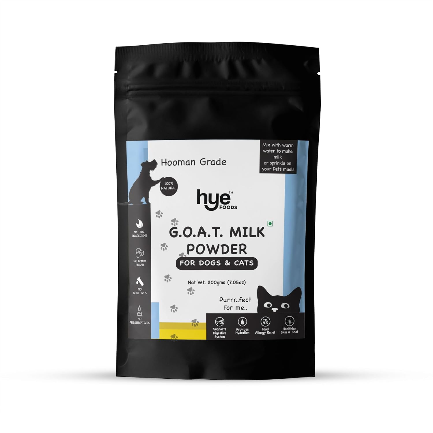 HYE FOODS Goat Milk Powder For Pets | Super Milk | Nutrient-Rich Milk ...