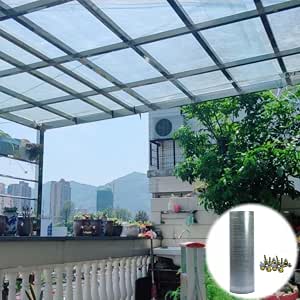 Polycarbonate Panels UV-Resistant Clear roof Panels Canopy for carport ...