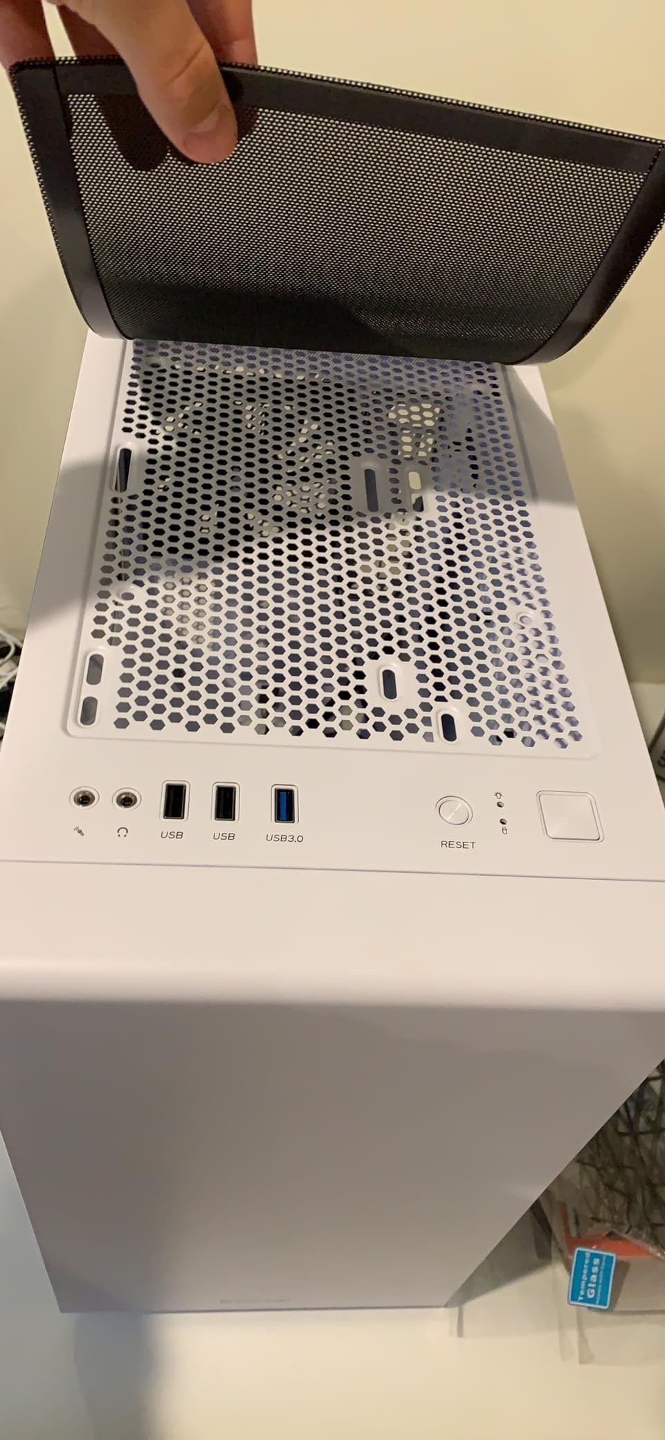 Thermaltake S100 Snow Edition Tempered Glass Micro ATX Case : Amazon ...