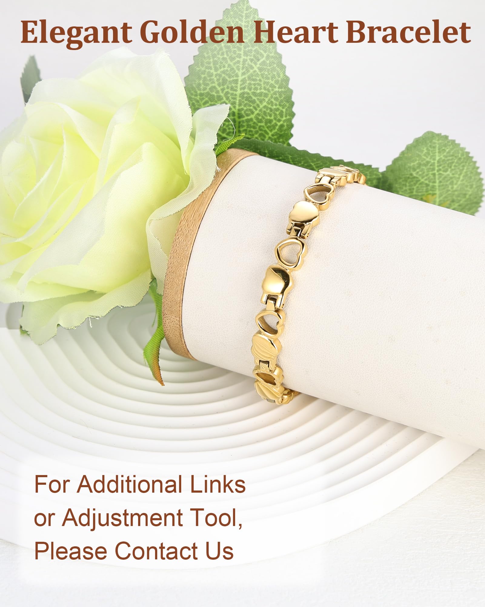 Snapklik.com : BioMag Magnetic Bracelet For Women, Titanium Steel ...