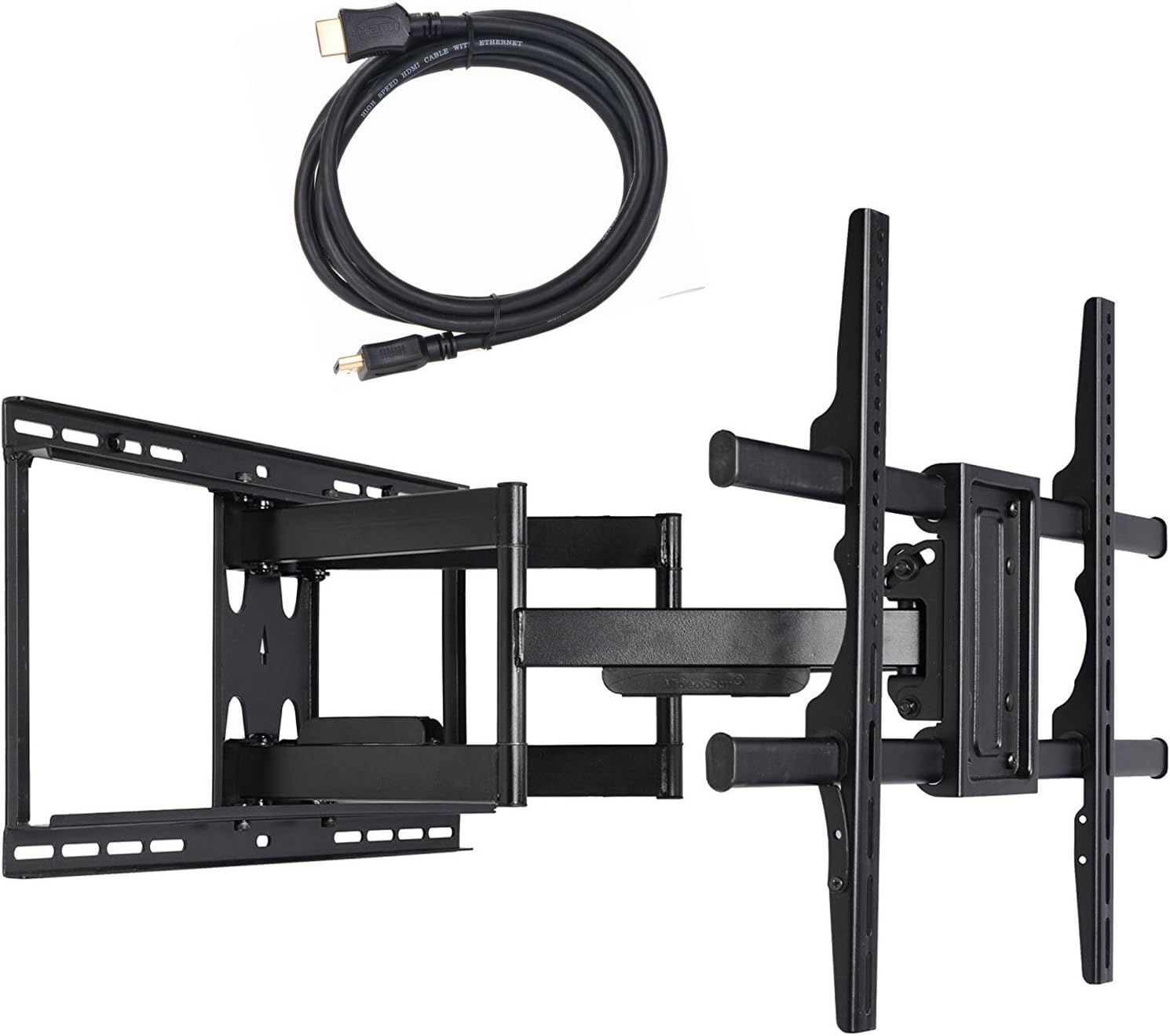 Amazon.com: VideoSecu 24 inch Extension Full Motion Swivel Articulating ...