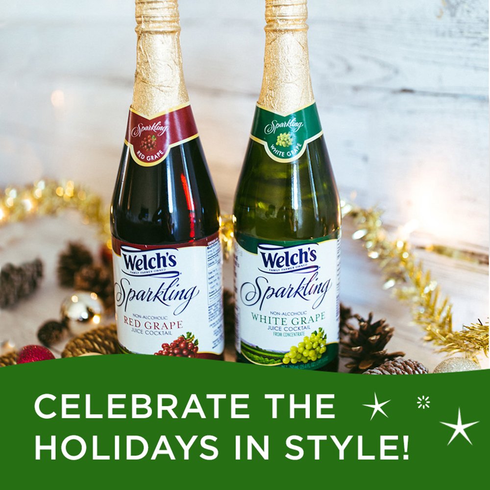 Sparkling Grape Juice Bottle