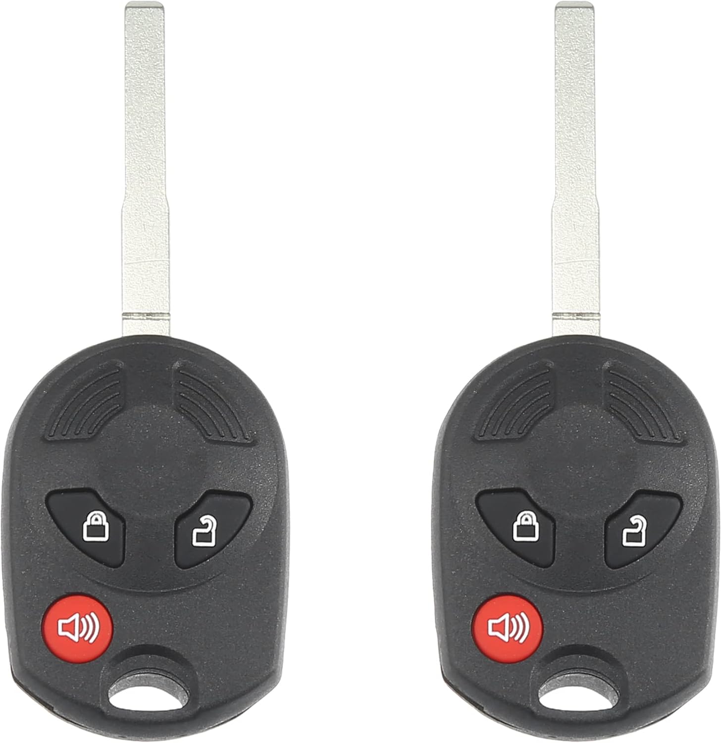 Amazon.com: X AUTOHAUX 2pcs 315MH Replacement Car Keyless Entry Remote ...