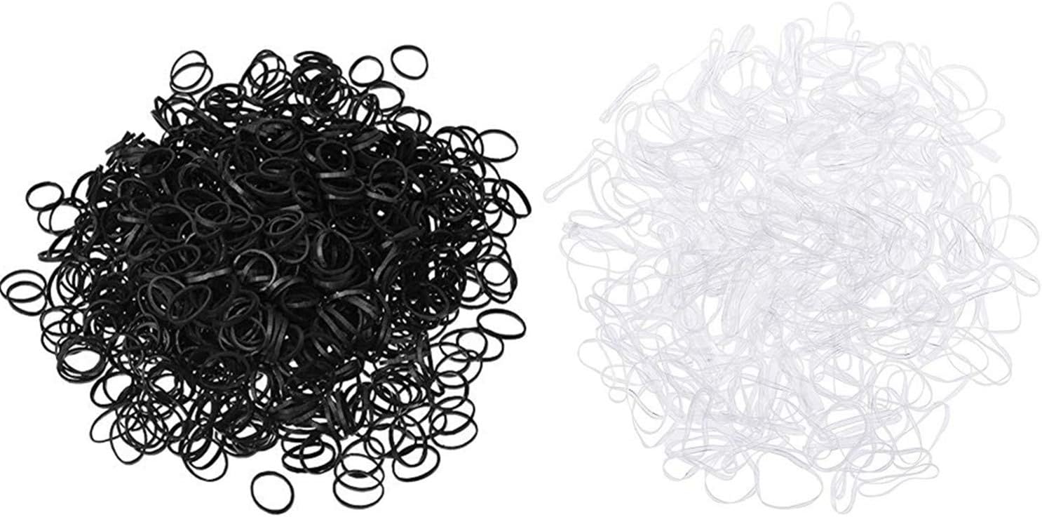 Amazon.com : Hicarer 1000 Mini Rubber Bands Soft Elastic Bands for Kid ...