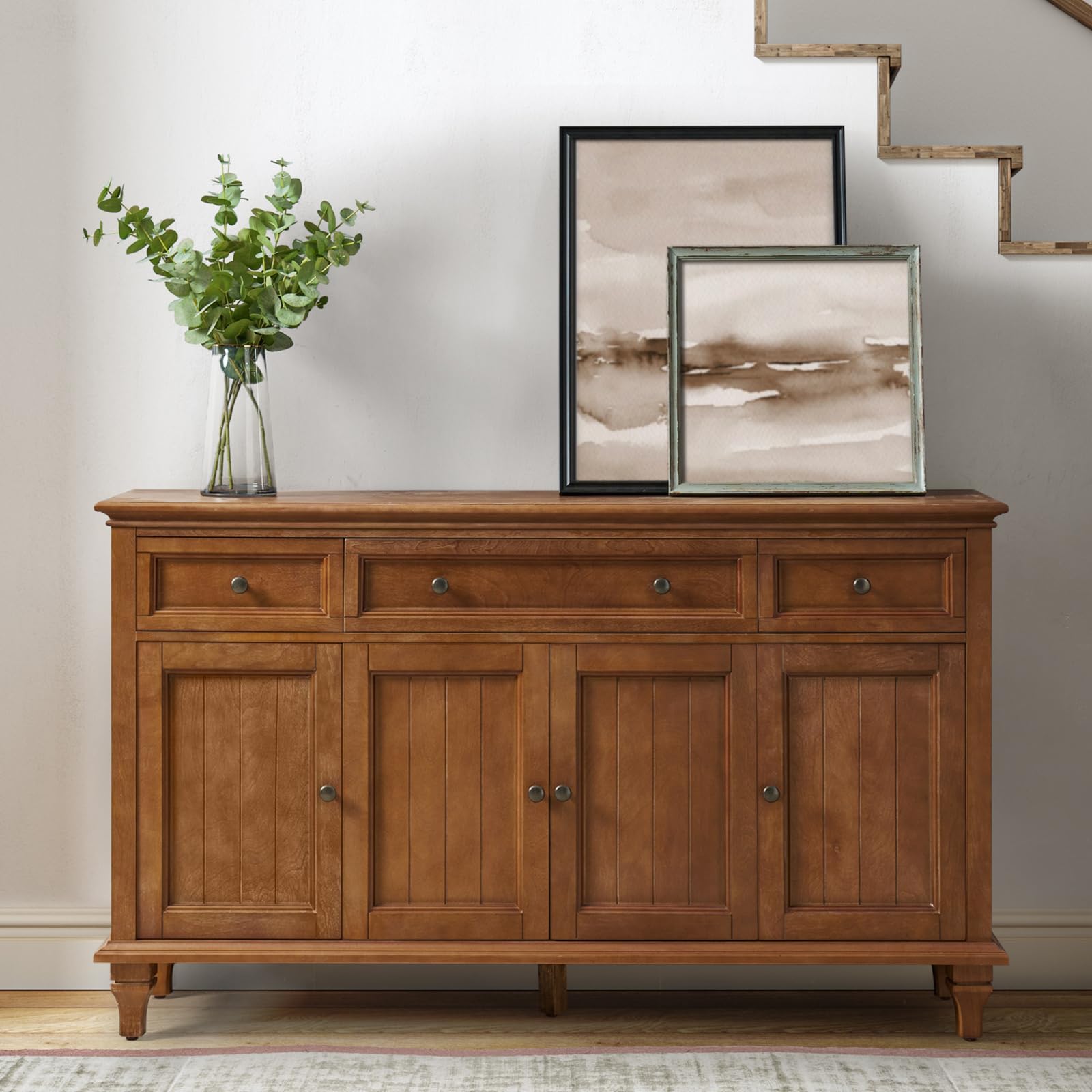 Amazon.com: Homestyles Aspen Rustic Cherry Buffet, 48"W : Home & Kitchen