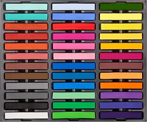 Dlicoda Soft Pastel Sticks, 36 PCS Vibrant Colors Chalk Sticks for ...