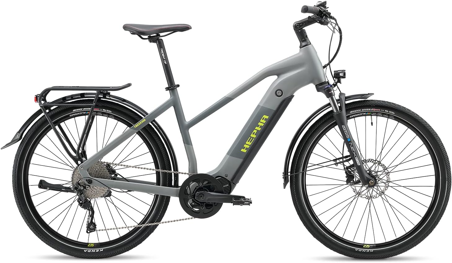 HEPHA E-Bike Trekking 7 Performance, 90Nm Mittelmotor, 708Wh abnehmbar Akku (bis zu 200Km),APP ...