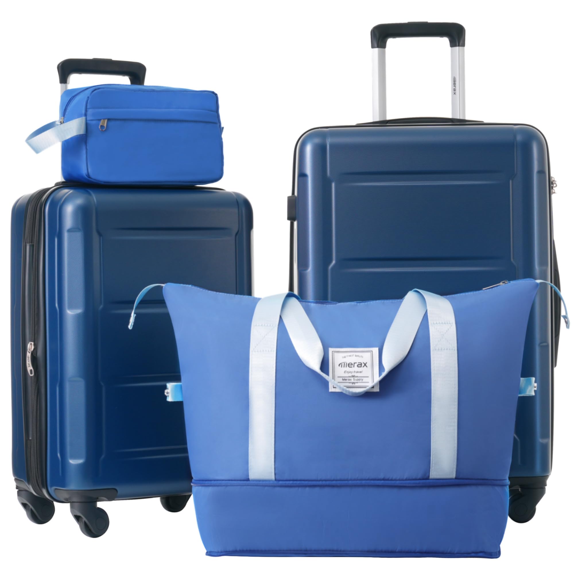 Amazon.com | Merax Luggage Set 2 Piece Suitcase Sets with Spinner Wheel ...