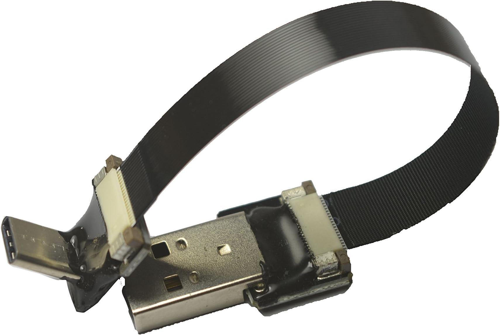 Amazon.com: Permanent Slim Micro USB FPV Flat Slim Thin Ribbon FPC ...