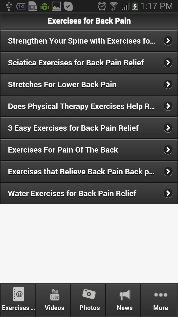 Exercises for Back Pain - App on Amazon Appstore