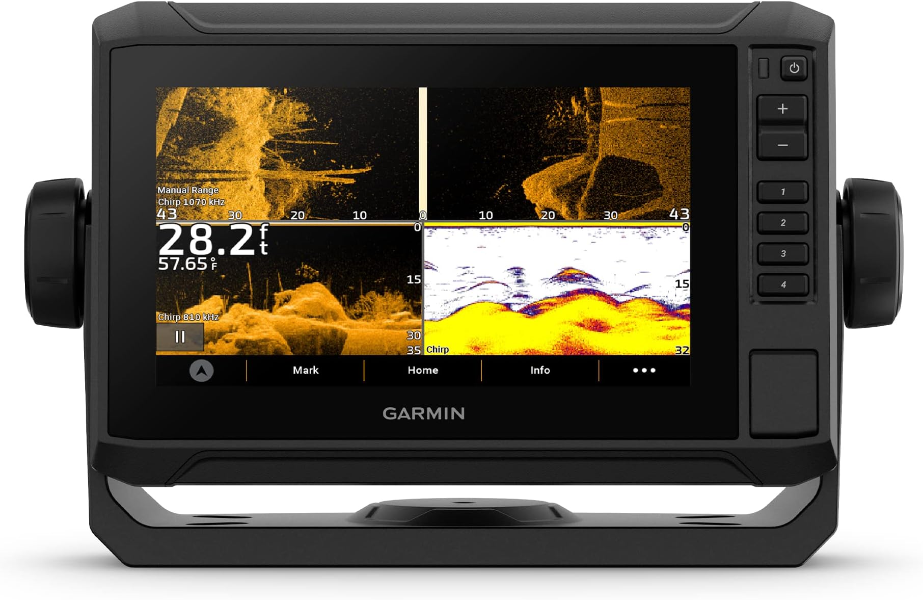 Amazon.com: Garmin ECHOMAP UHD2 73sv with GT54 Transducer, 7 ...
