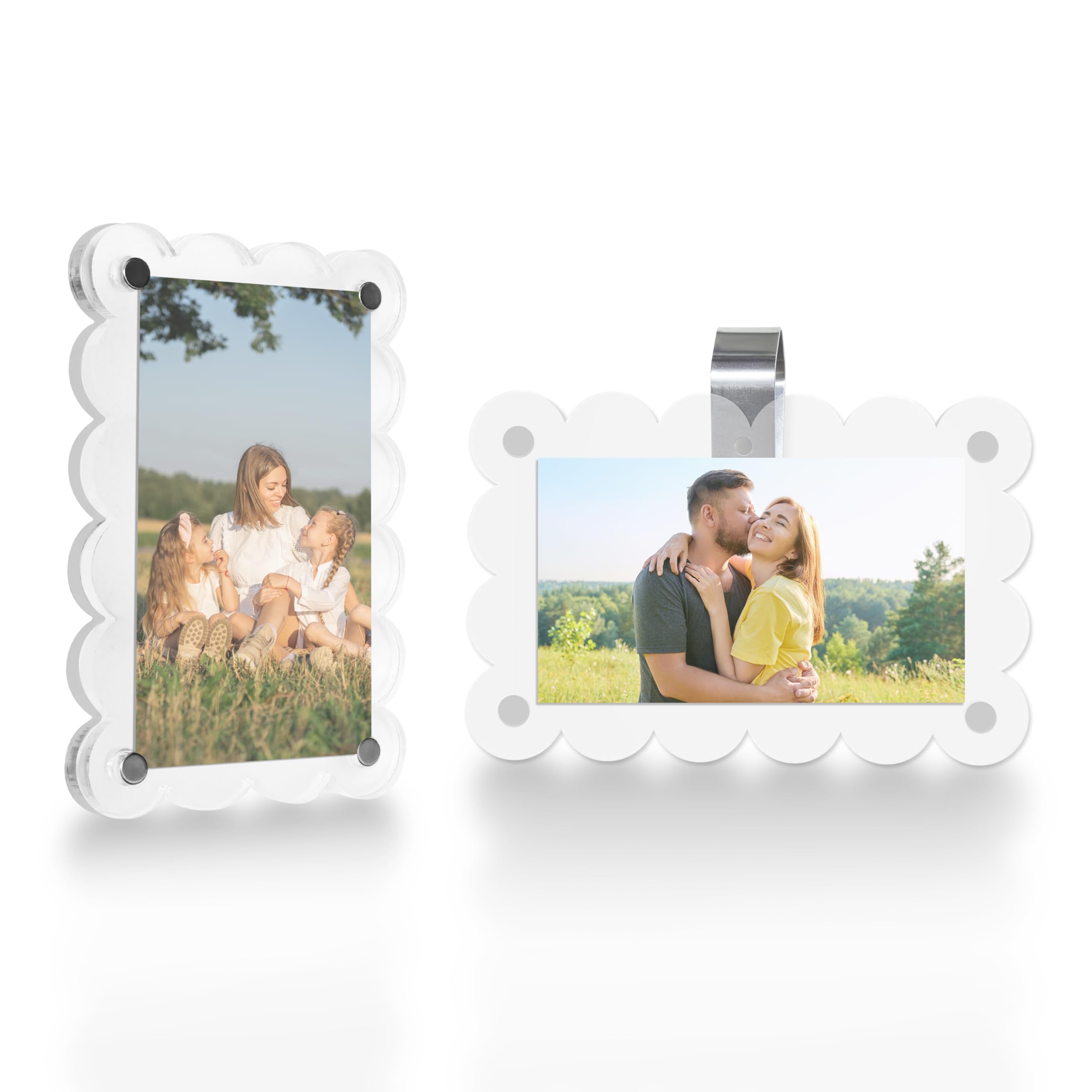 Amazon.com: Car Sun Visor Photo Holder, Universal Magnetic Photo Car ...