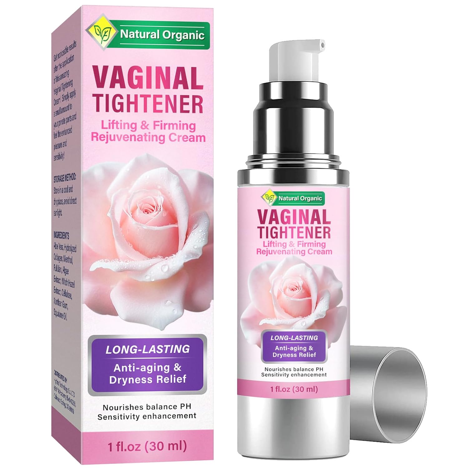 Amazon.com : Vaginal Tightening Cream - Natural Tightening Gel for Vag ...