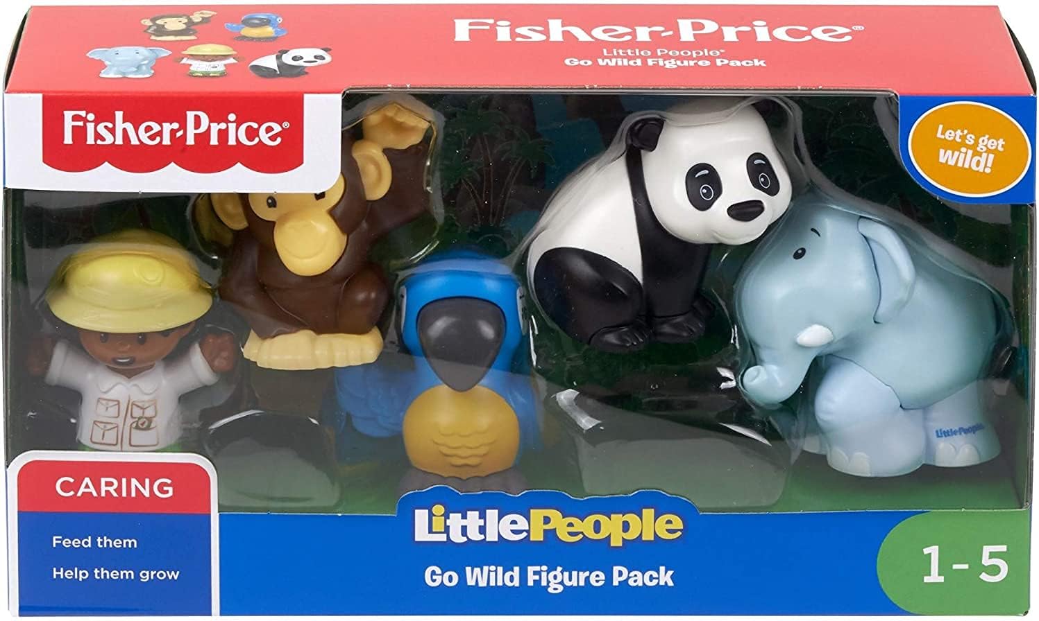Amazon.com: Fisher-Price Little People Go Wild Figure Pack : Toys & Games