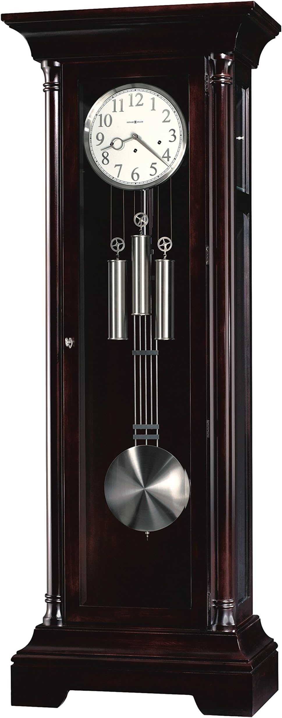 Amazon.com: Howard Miller Silverstein Floor Clock II 549-040 – Black ...