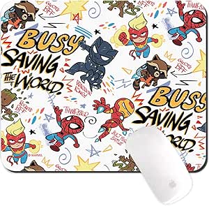 Amazon.com: ERT GROUP Original and Officially Licensed Marvel Mouse Pad, Non-Slip Mouse Pad ...