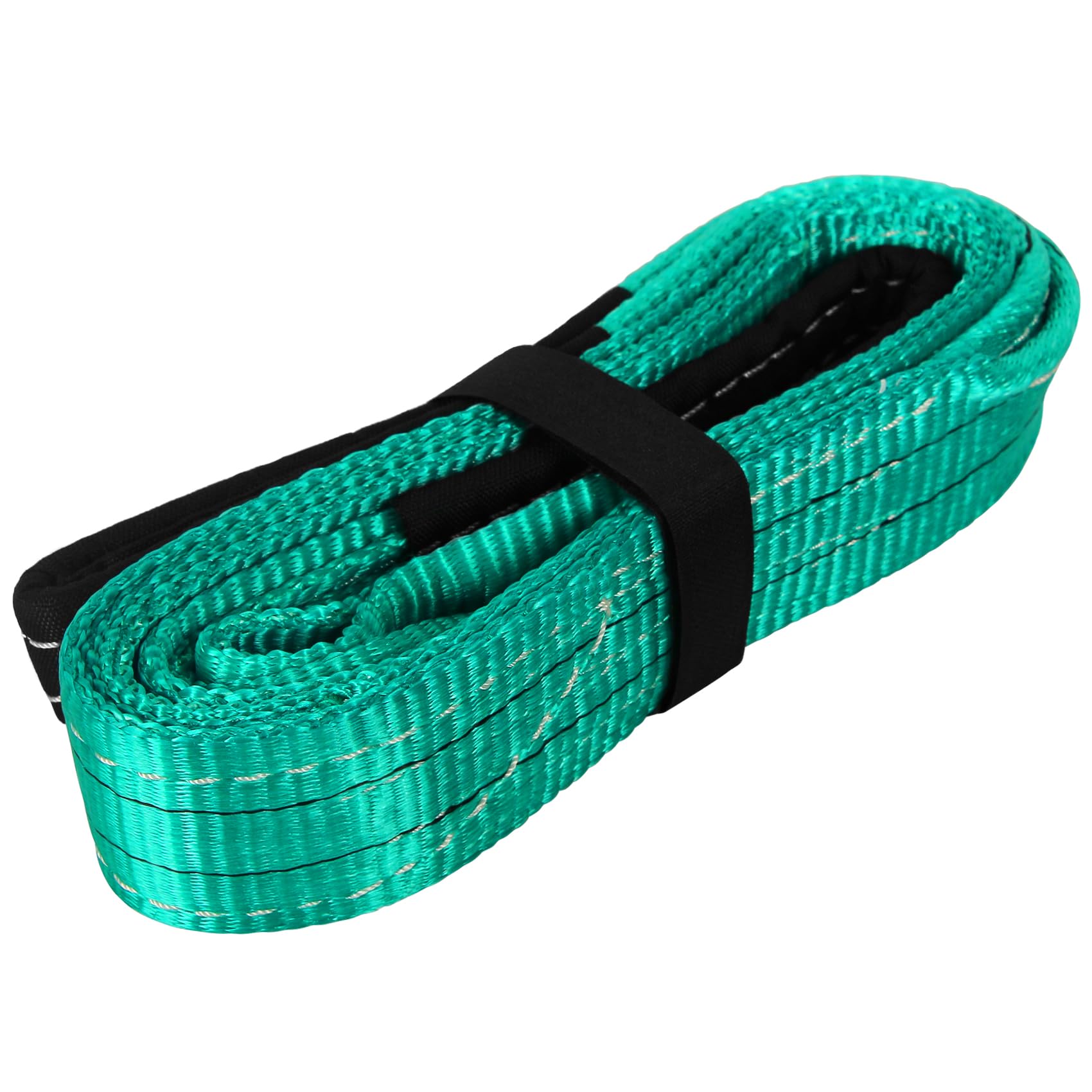 Snapklik.com : Lift Sling Straps,2" X 4 Heavy Duty Flat Eye Lift Sling ...
